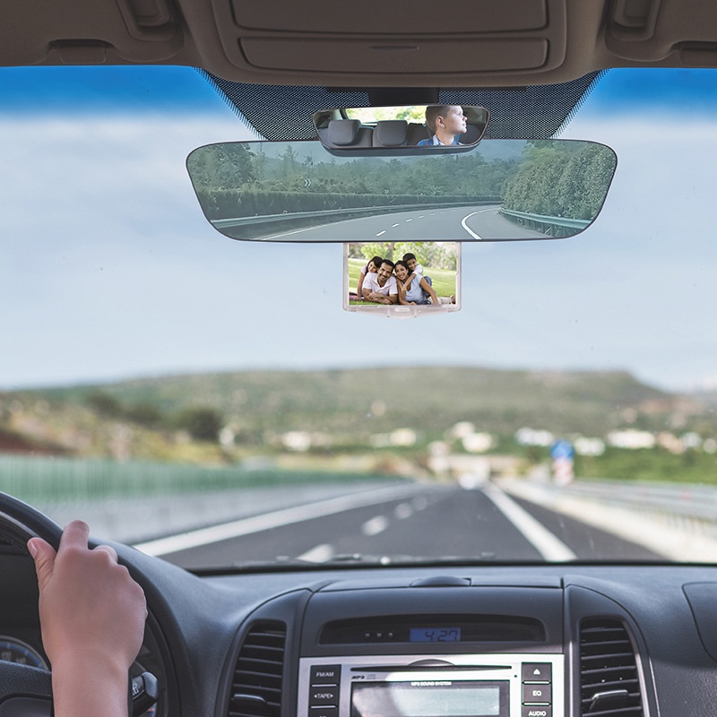 Interior Large View Reversing Auxiliary Rearview Mirror Rear Viewing ...