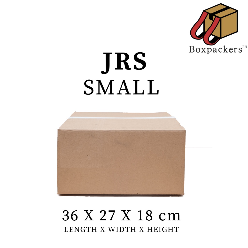 BOXPACKERS PH JRS SMALL 36 X 27 X 18 CM Size Corrugated Shipping Kraft Box RSC Box | Shopee ...