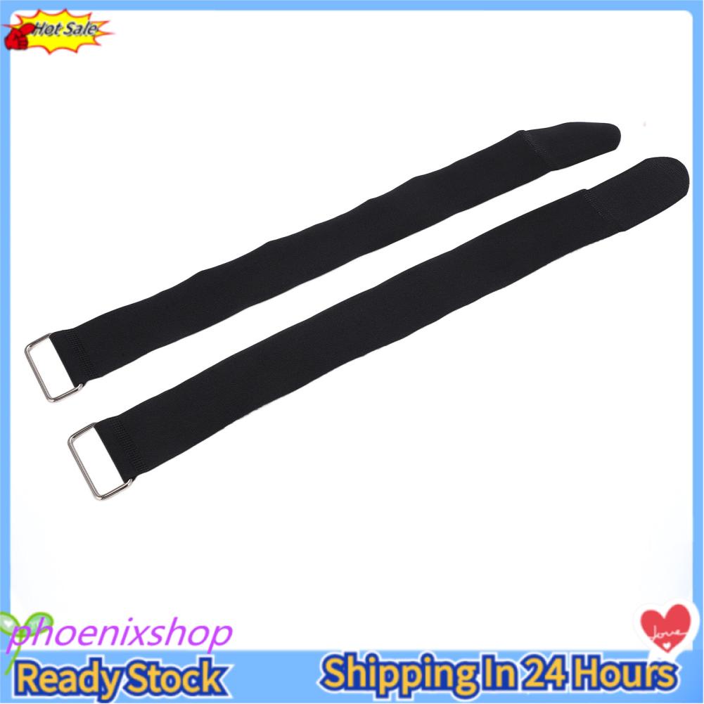 Phoenixshop 2Pcs Bicycle Adjustable Fixie Straps Ties Pump Cables ...