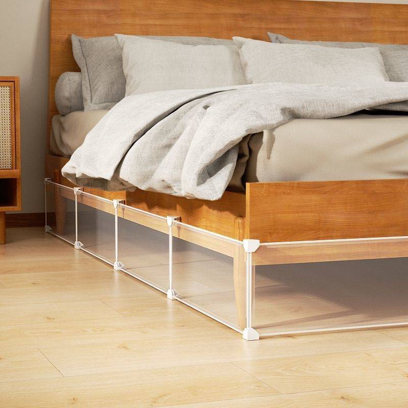 The bottom of the bed, the anti -cat dust removable pet fence, the home ...