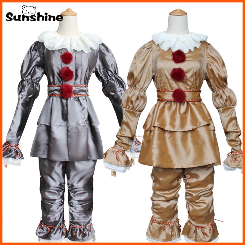 Movie Stephen King's It - Pennywise Cosplay Costume for Adult Kids ...