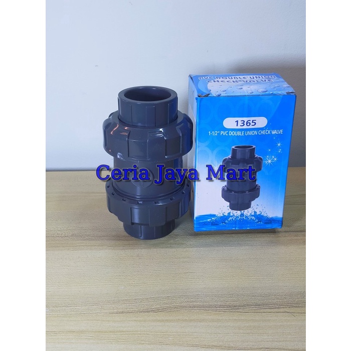 Ball check Valve PVC 1/2" inch/Ball True Union Double Watermur DN15 ...
