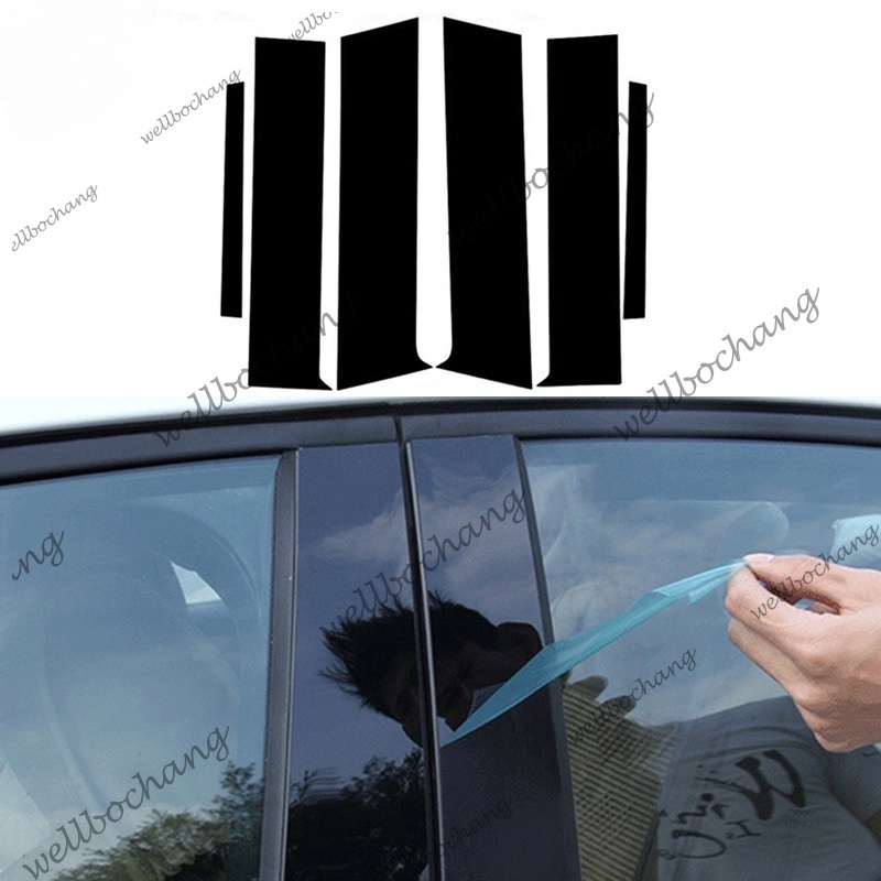 Set of 6 Pieces Car Window Decoration Honda City 2015-2019 High Quality ...