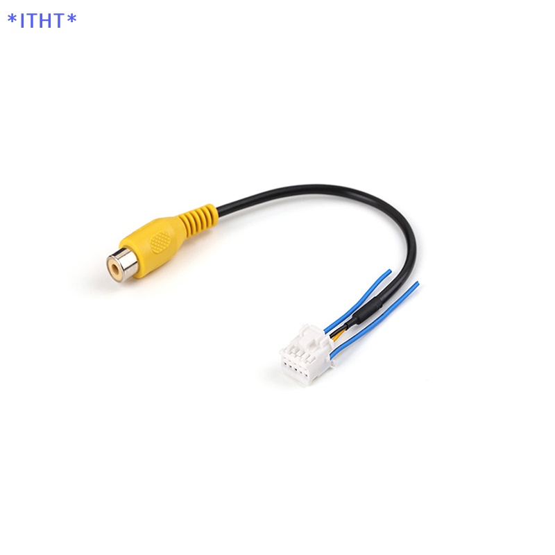 ITHT> High Quality Car RCA Reversing Rear View Cable Adaptor For Car ...