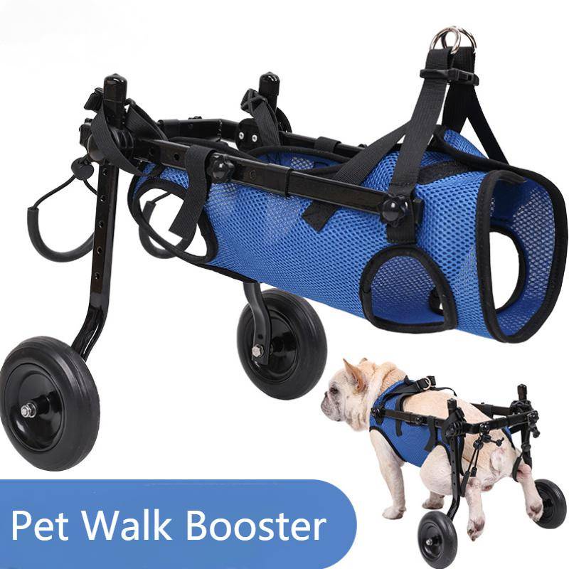 Pet Walk Booster Dog Wheelchair Disability Adjustable Dog Hind Legs ...