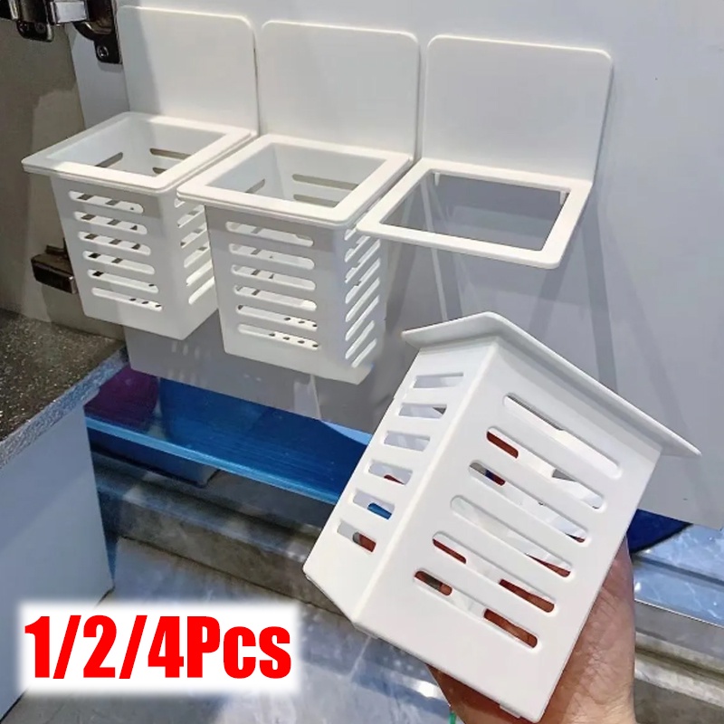 Kitchen Chopsticks Spoon Drain Baskets/Wall Mounted Make-up Brush ...