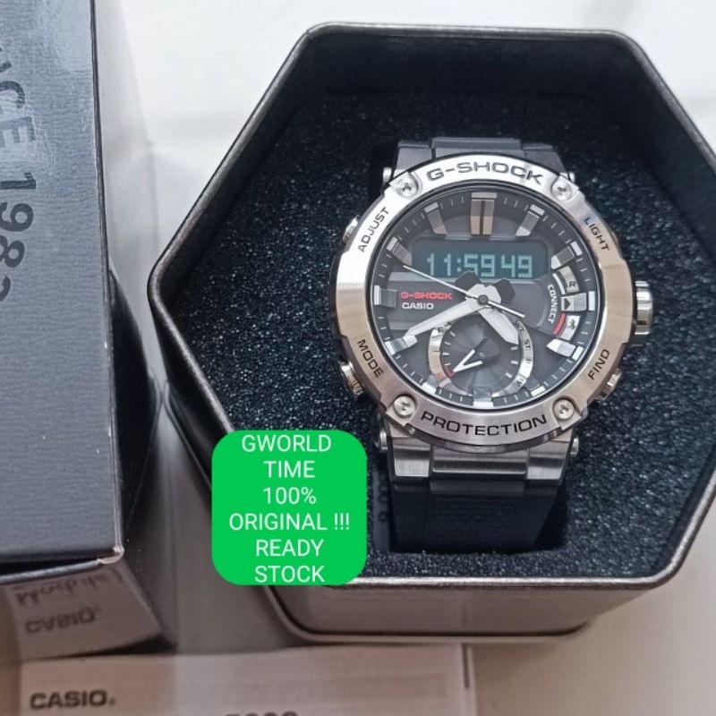 CASIO G-SHOCK GST-B200-1ADRStainless Steel Sports Watch GST-B200-1A ...