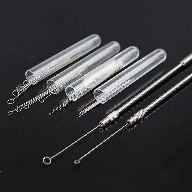 Nickel plated pure copper inoculating rod / wire / nichrome wire / ring ...