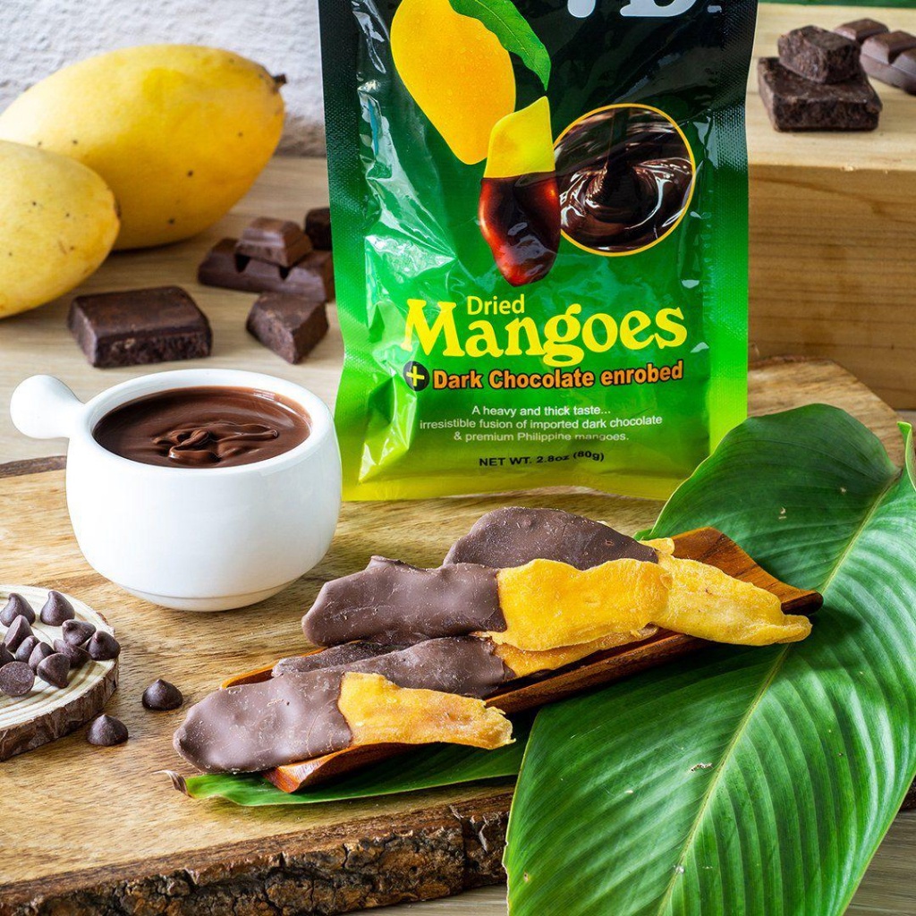 Cebu's Best 7D DRIED MANGOES DARK CHOCOLATE ENROBED | Shopee Philippines