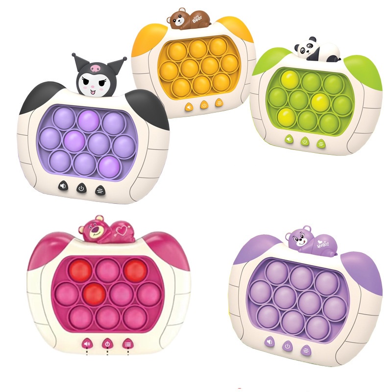 Pop It Electronic Quick Push Game Kuromi Speed Machine Console Fidget ...