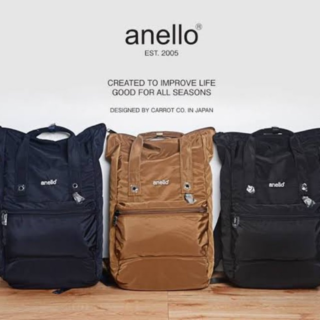 Anello high-density waterproof nylon backpack, men's and women's ...