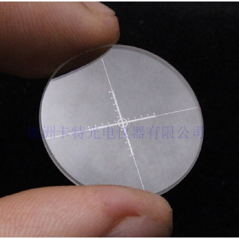 Microscope micrometer eyepiece micrometer concentric circle dividing ...