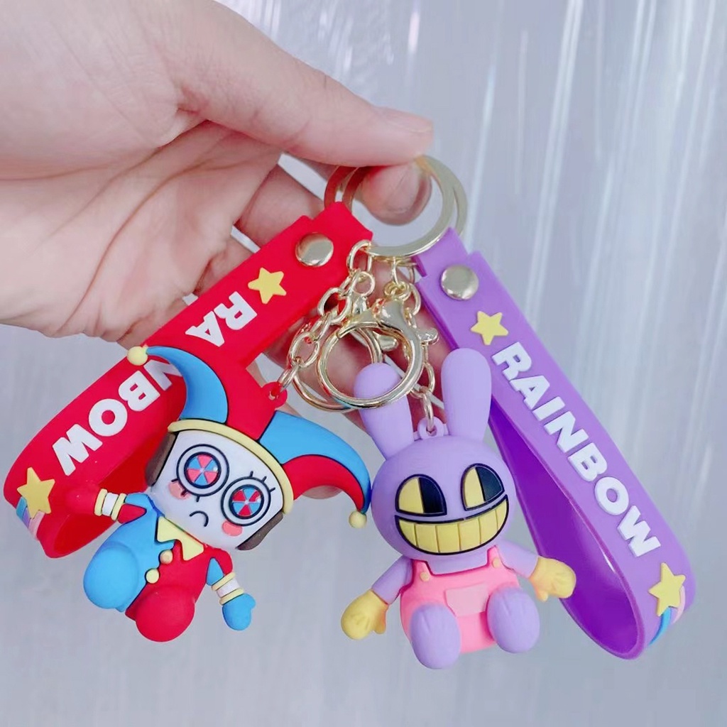 The Amazing Digital Circus keychain pendant Anime Keychain Cartoons ...