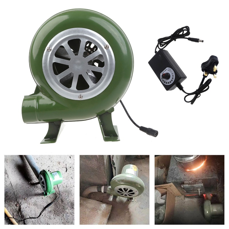 HL Multi Purpose 100v 220v Blower 40 60 80W DC12v Small Fan Gasifier ...