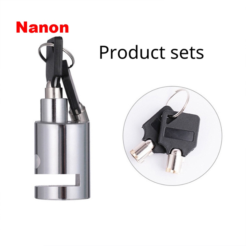 Nanon Ultra-High Strength Motorcycle Disc Brake Lock - Heavy Duty Anti ...
