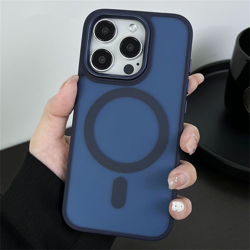 NEW PHONE CASE IPHONE 15ProMax Magnetic suction airbag anti drop FOR ...