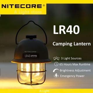 NITECORE Camping Lantern 4000mAh LR40 Outdoor Lamp Camp Light Long Life ...