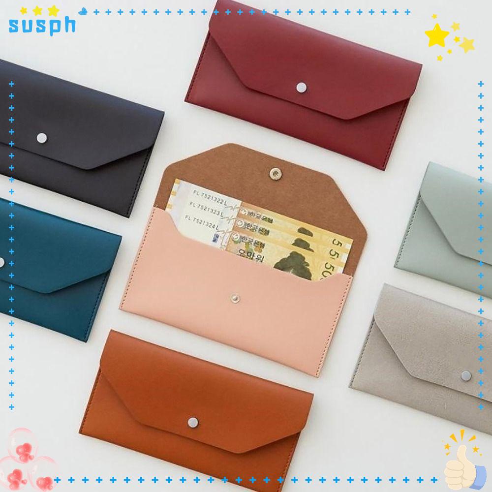 SUSPH Cash Envelope Wallet, Ultra-thin Wear-resistant Money Pouch ...