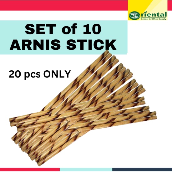 Set Of 10 Pairs Arnis Stick (Rattan) - 28 INCHES LONG - (20 ARNIS ...