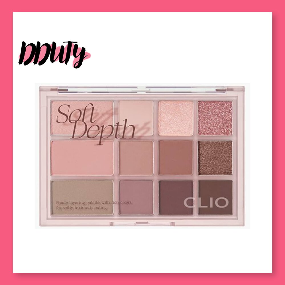 CLIO Shade & Shadow Palette 002 Soft Depth | Shopee Philippines