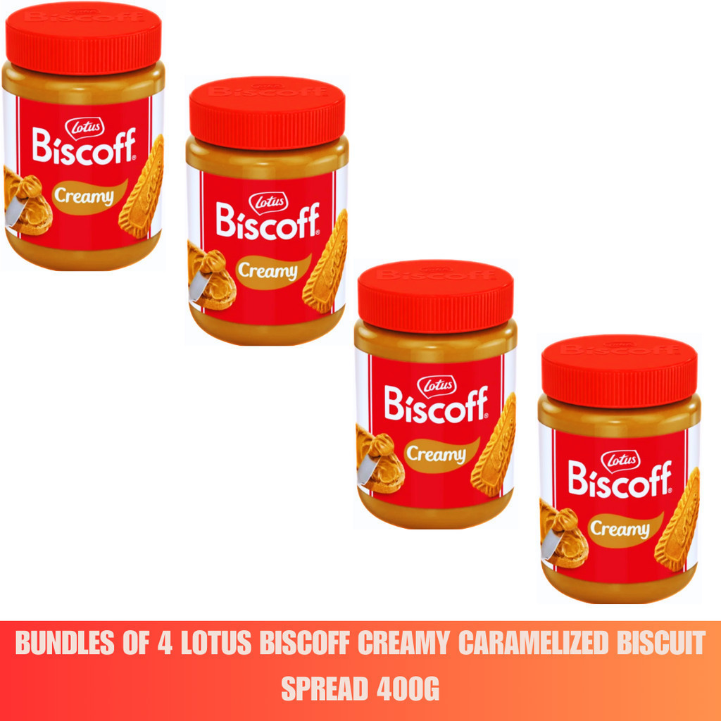 Buy 2 Get 2 FREE Lotus Biscoff Creamy Caramelized Biscuit Spread 400g ...