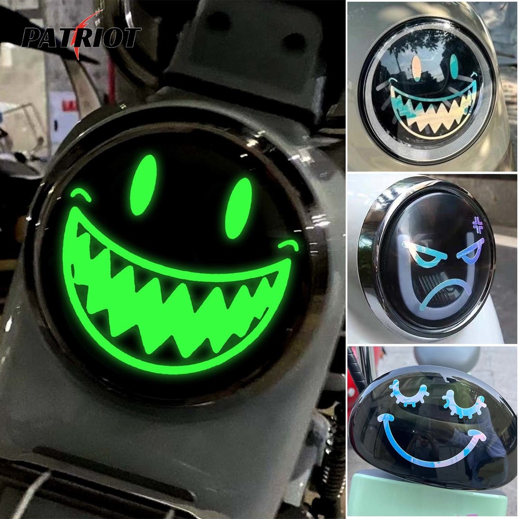 Luminous Motorcycle Reflective Sticker - Cute, Funny, Creative ...