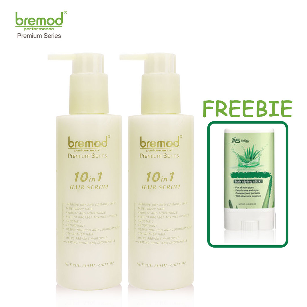 Bremod Hair Serum 10 in 1 210ml Smooth Nourish Care Frizzy Damage Dry Hair Maintain Health Hair ...