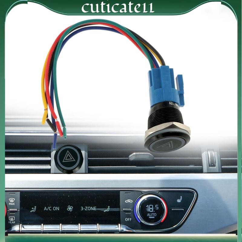 [cuticate11] Hazard Button Hazard Warning Light Push Button Switch ...