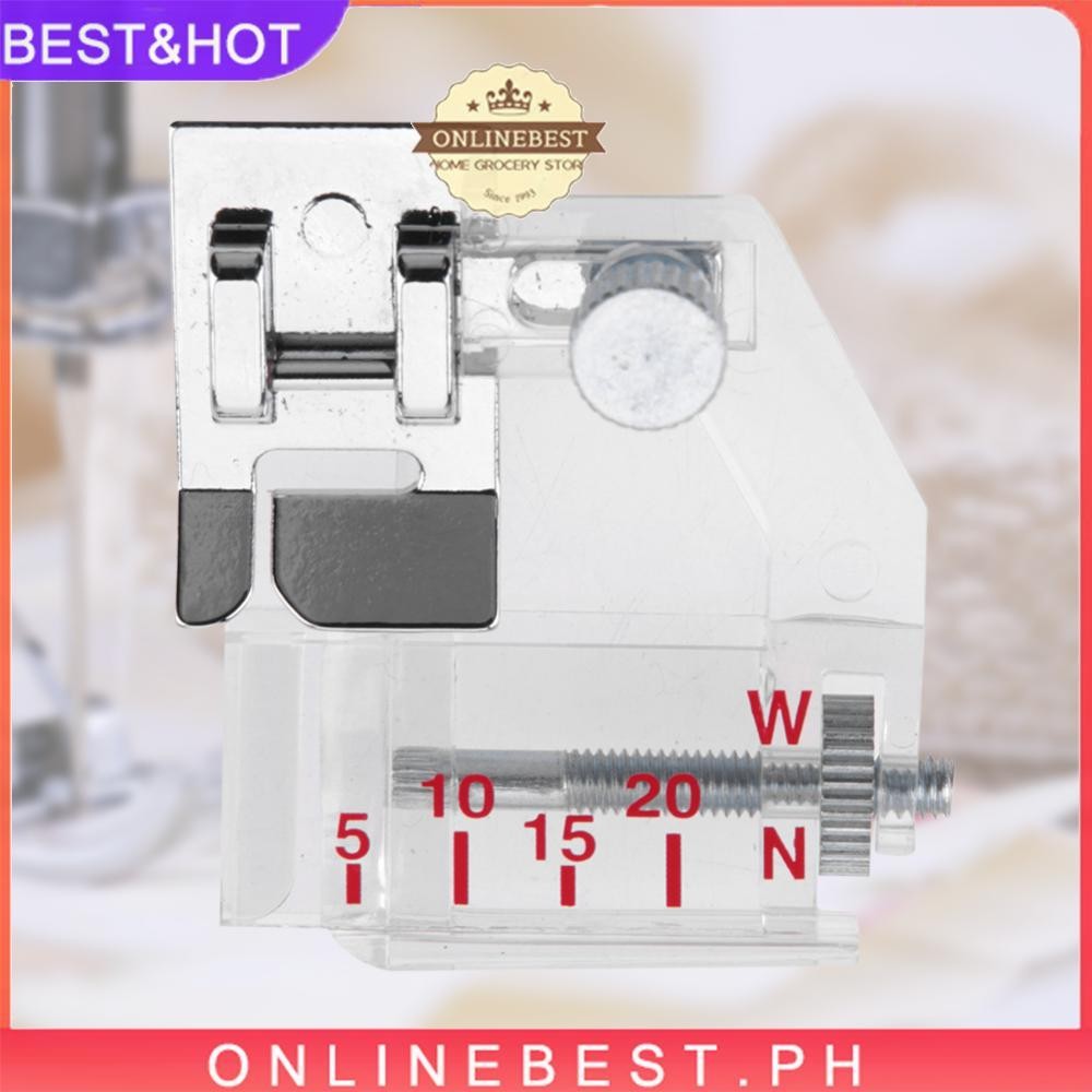 Adjustable Bias Binder Presser Foot Binding Feet Sewing Machine ...