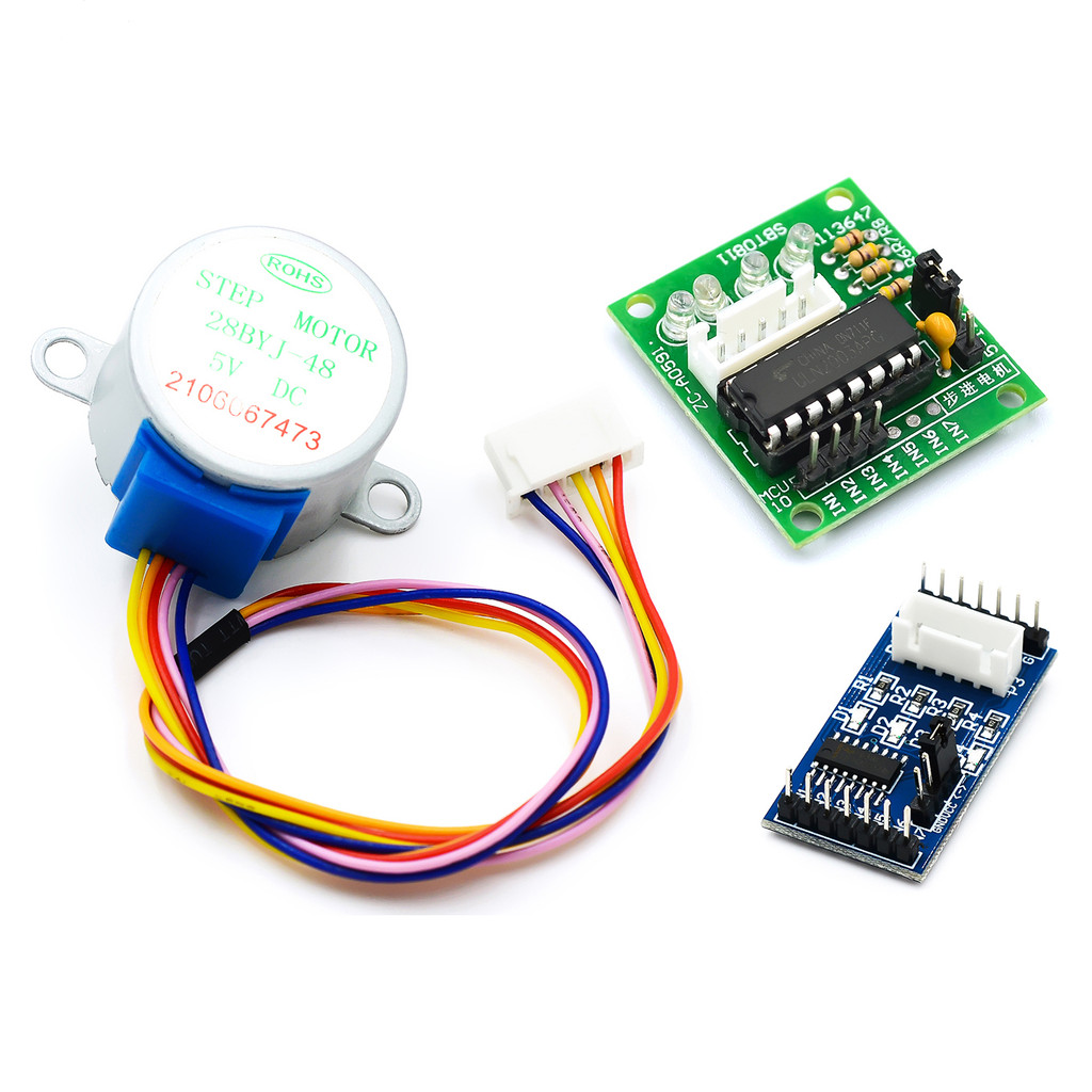 5v Stepper Motor+ULN2003 Driver Board Five-Wire Four-Phase/Stepper ...
