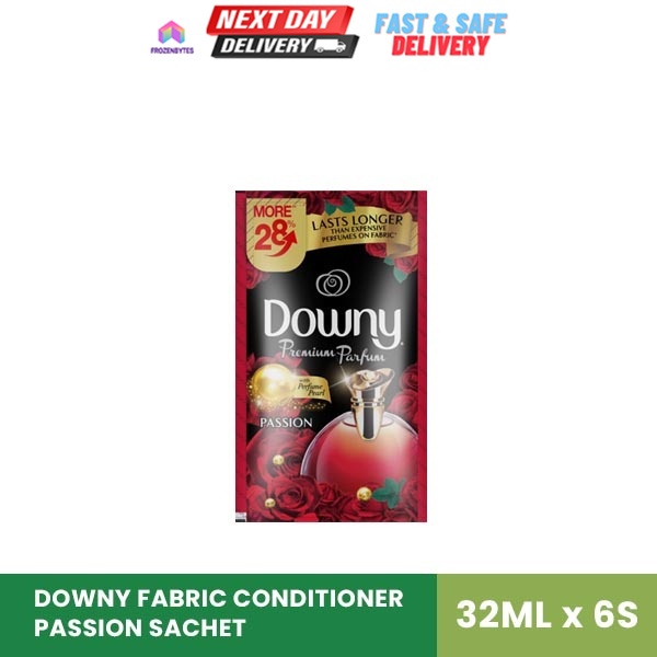 Downy Fabric Conditioner Passion Sachet 32ml X 6s | Shopee Philippines