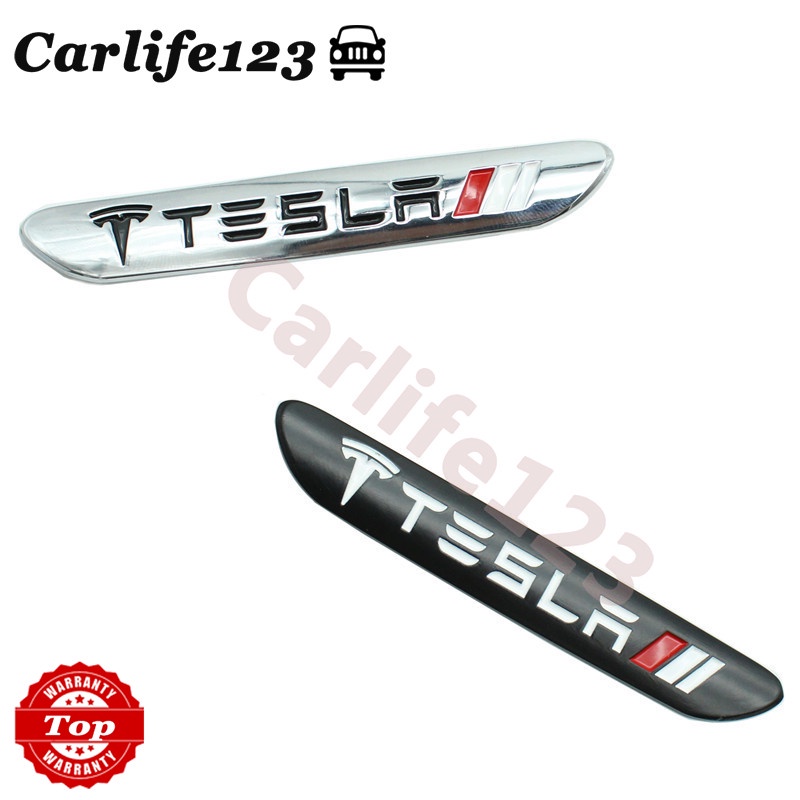 Tesla Body Side Modification Metal Decorative Model3 Y X S Tail Leaf ...