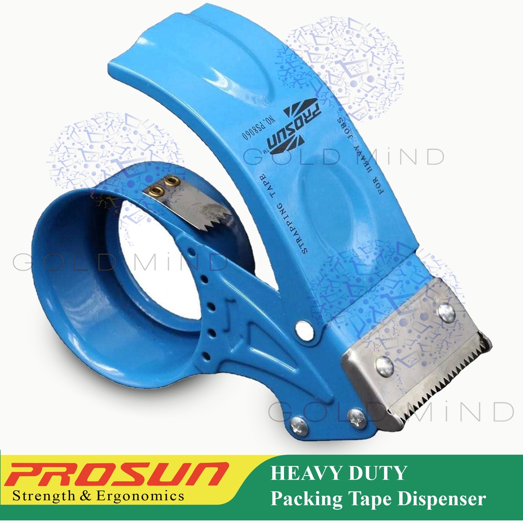 Prosun Packaging Tape Dispenser ORIGINAL Prosun Heavy Duty Anti-Reverse ...