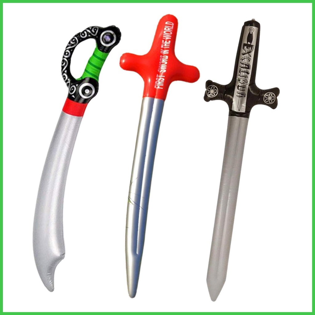 Inflatable Sabers Toy Inflated Pirate Swords Birthday Party Supplies ...