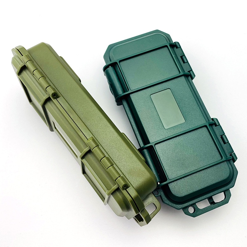 LUC Outdoor anti-fall survival tool storage box EDC portable anti-shock ...