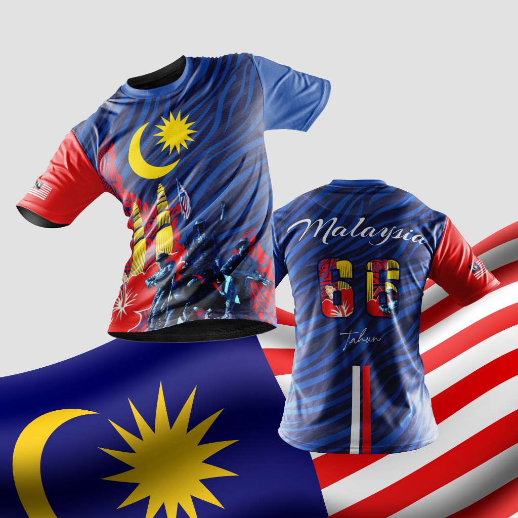 MERDEKA 66 SHIRTS (MALAYSIA MERDEKA 66 2023 SPECIAL DESIGN) | Shopee ...