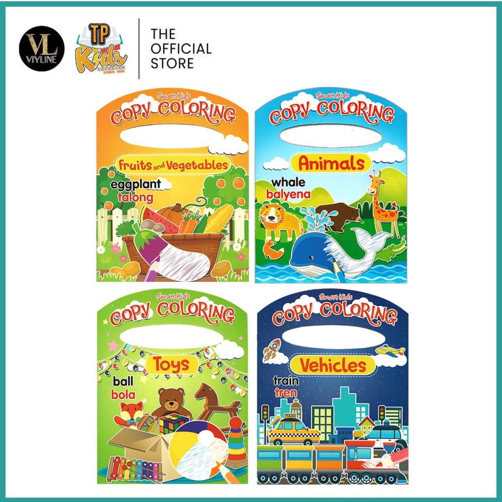 Smart Kids Copy Coloring Collection by Learning is Fun | Shopee Philippines