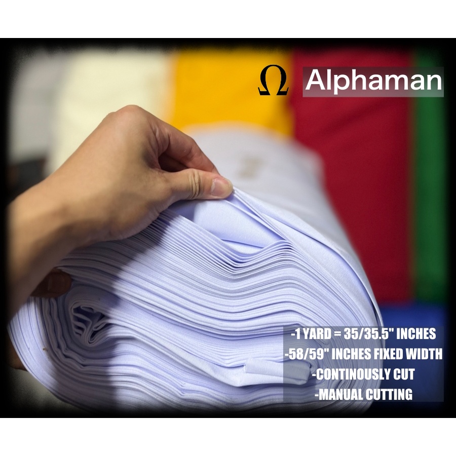 Klopman Uniform Fabric Cotton & Polyster Blend - 35/35.5" Length per ...