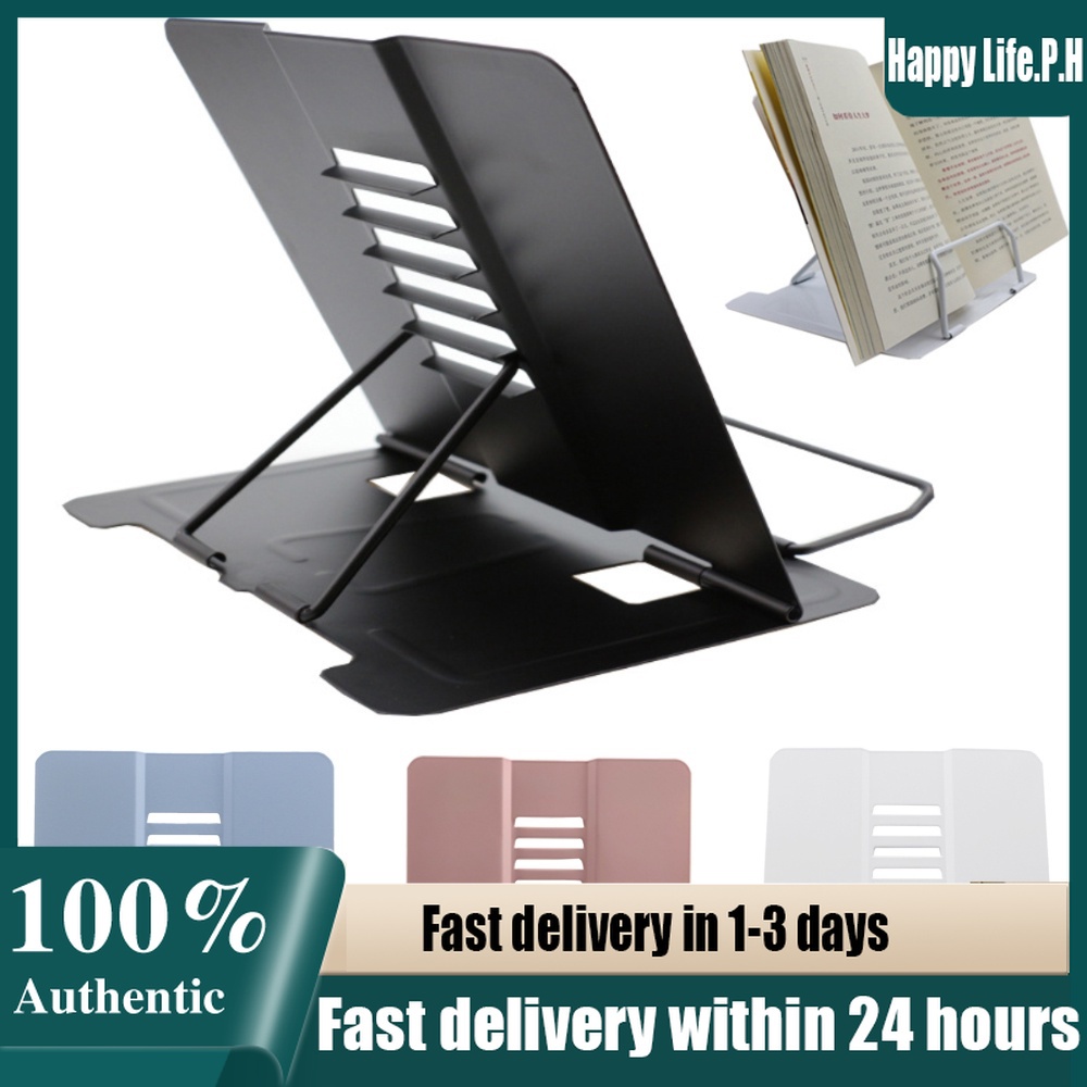 Reading Frame Rack Adjustable Angle Book Stand Tablet Holder Book Clip ...