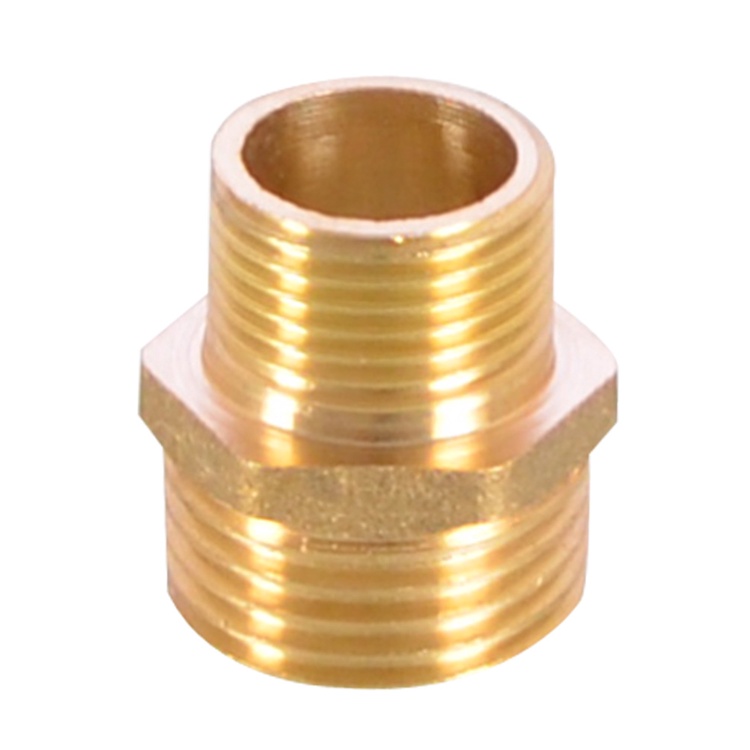 Double External Thread Joint Pipe Fittings External Thread Adapter ...