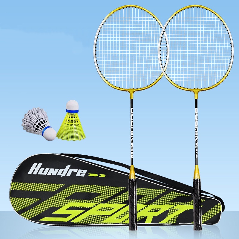 Badminton Racket Set Adult Student Durable Professional Training ...