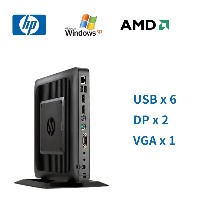 HP HP HP T620 Dual Core XP Low Power Consumption Small Host win7 Silent ...