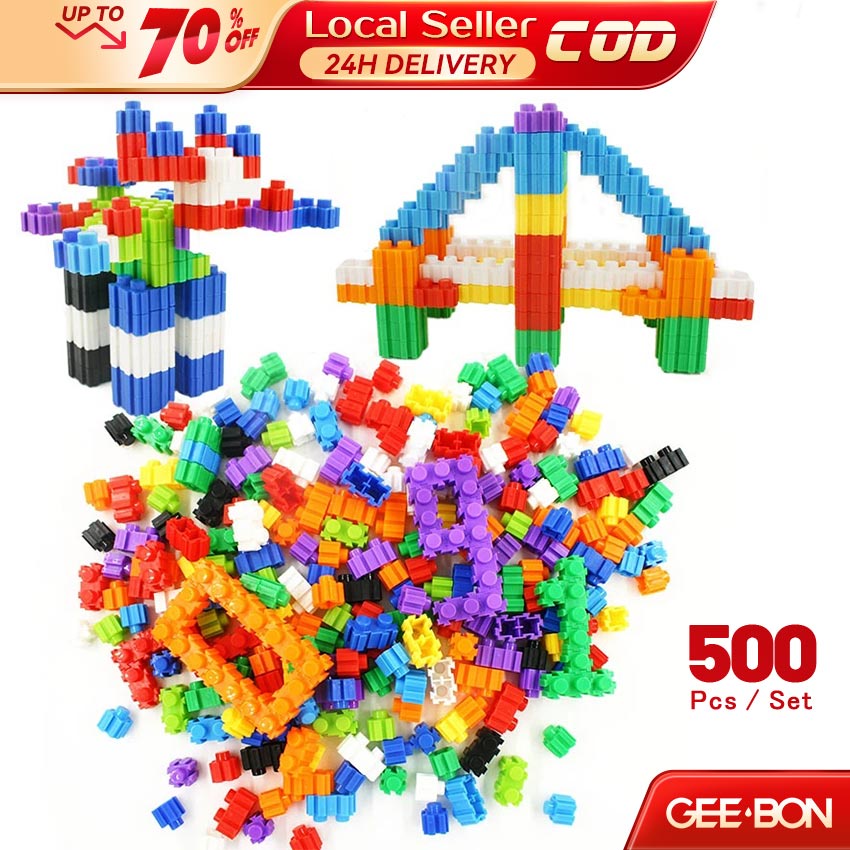GEEBON 500pcs Diamond Building Block Diy Creative Brick Model Figure ...