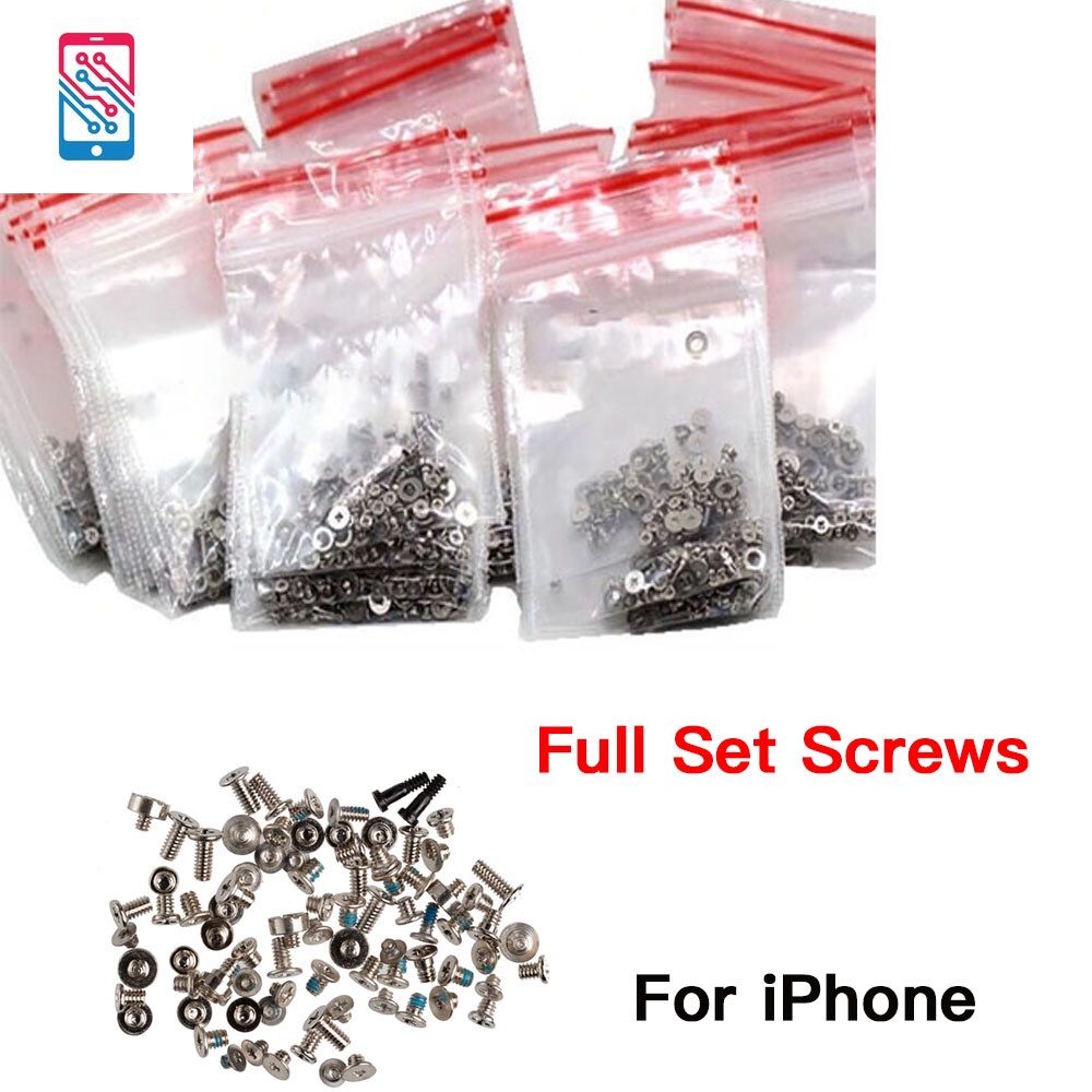 Full Set Screws For iPhone 6 6P 6S 7 8 Plus X XR XS 11 Pro Max With ...