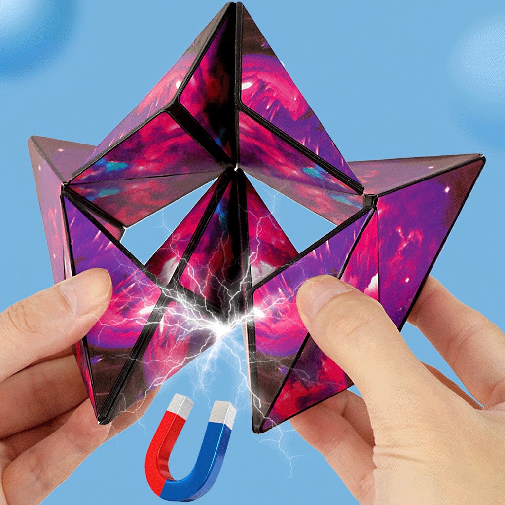 Transformation Rubik's Cube with Magnet Magic Rubic Cube 3D Learning ...