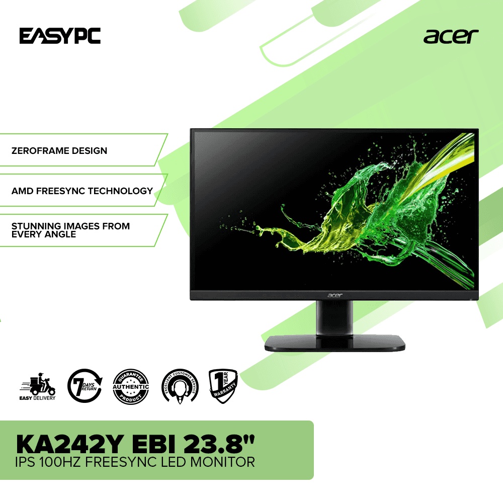 EasyPC| Acer SA242/ KA242Y Ybi/ KA242Y Ebi/ SA242Y HBI 24 inch Monitor ...
