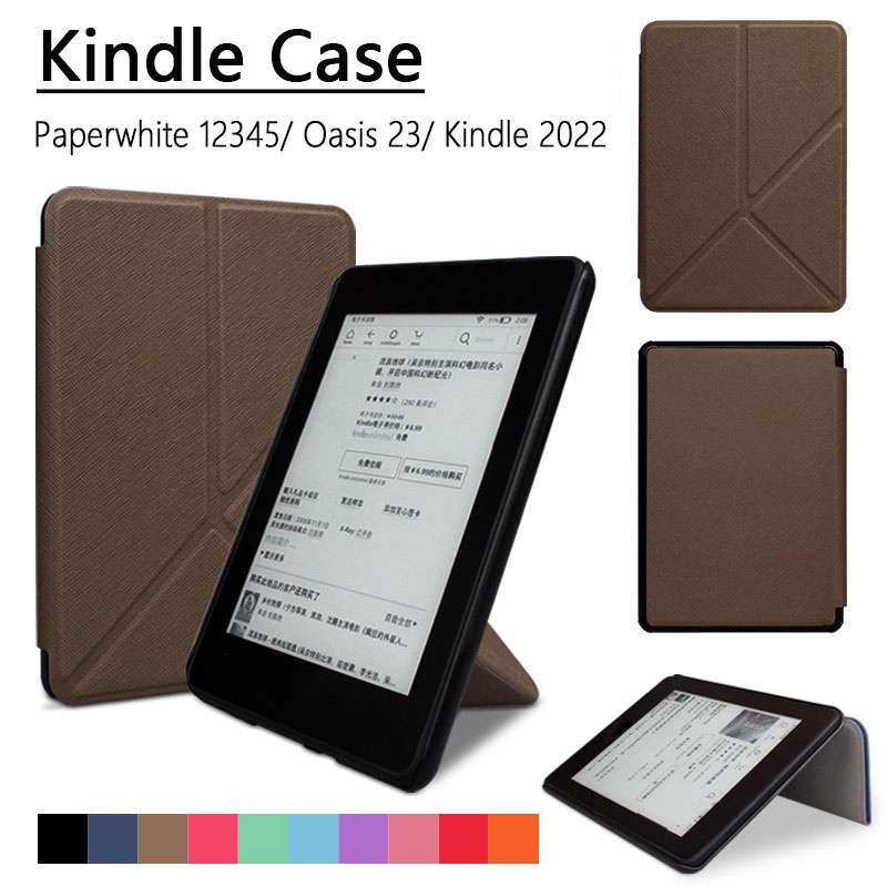 Flip E-Reader Cover with Stand for Kindle Paperwhite 1 2 3 4 5 / Kindle ...