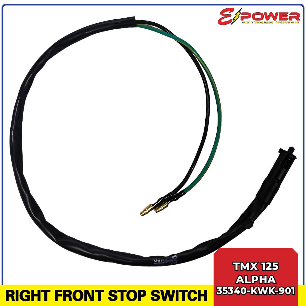 E-POWER TMX 125 ALPHA Front Stop Switch Right Hand [35340-KWK-901 ...