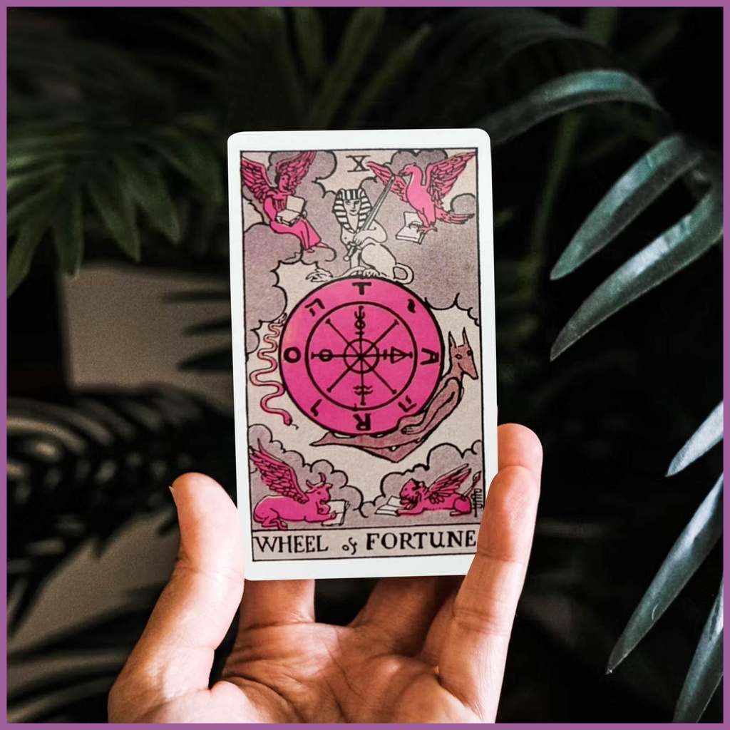 Weird World Tarot Fantastic Pink Tarot Deck Waite Tarot Board Game ...