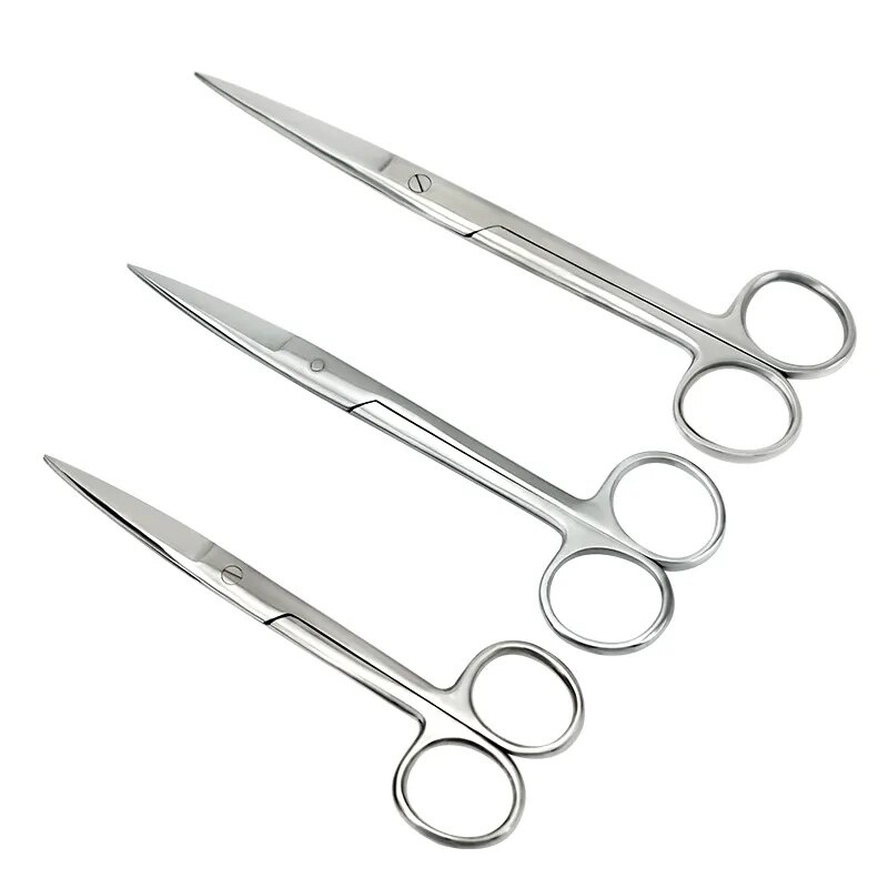 Viddavet 14/18 cm Stainless Steel Surgical Scissors Straight 14cm/Forcep straight 18cm | Shopee ...